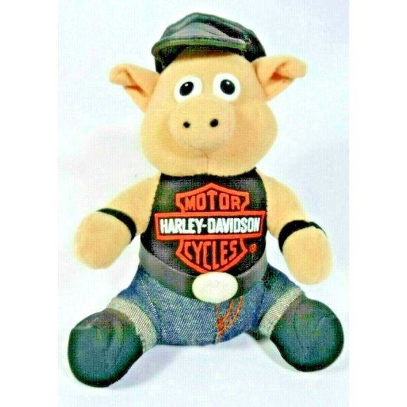 Toys | 1998 Harleydavidson Motor Cycles Biker Hog Plush Motorcycle ...